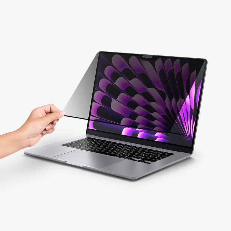 Promo Screen Protector MacBook Air Pro 16 14 13 M3 M2 2024 Spigen Safe ...