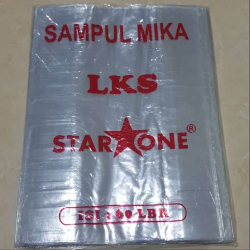 Jual Microstar Lks 60 Lembar Sampul Buku Plastik Mika Tebal Buku Tulis ...