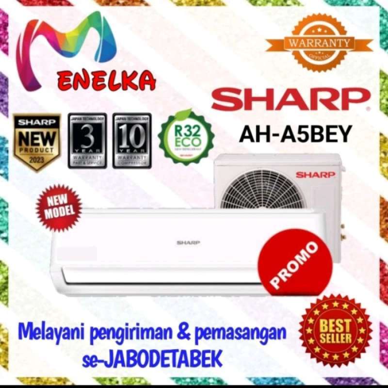 Promo Ac Sharp Ah -a 5 Zcyn Ac 1/2pk Low Watt Ah -a 5 Zcyn +pasang ...