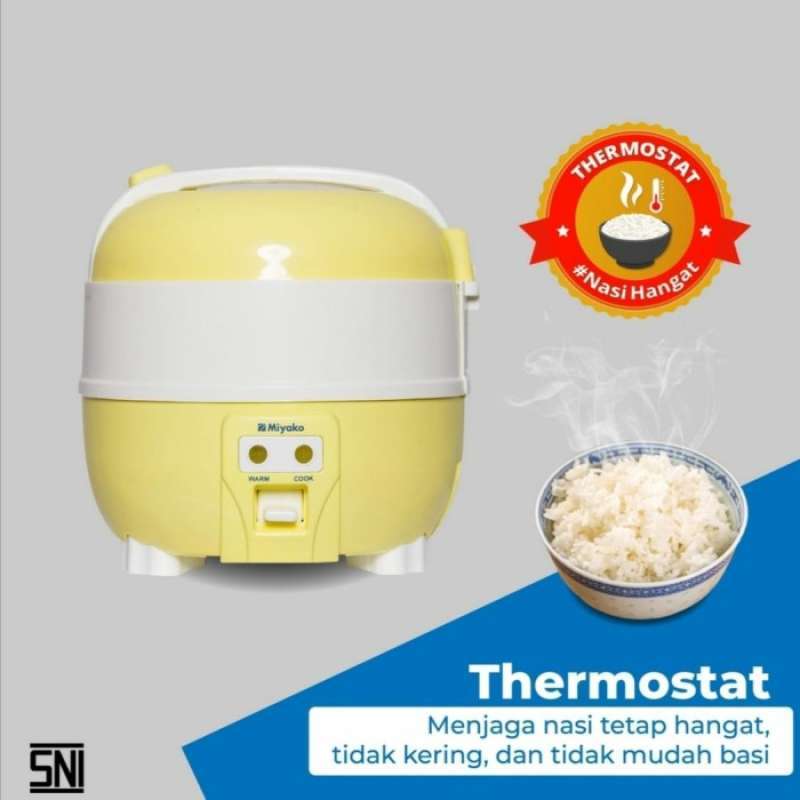 Promo Rice Cooker 1 Liter Miyako Mcm 610 Pemasak Nasi 3in1 Magicom Mini ...