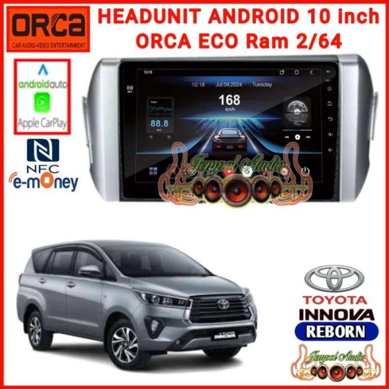 Promo Head Unit Android Orca Eco 10 Inch Oem Innova Reborn Soket Pnp ...
