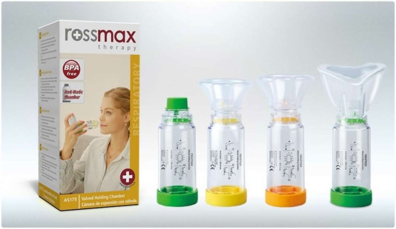 Promo Rossmax Aerospacer Aerochamber Alat Terapi Asma Valved Holding ...