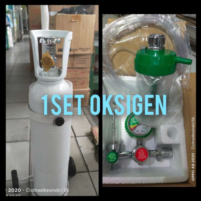 Promo Tabung Oksigen Set Diskon 33% Di Seller Lucky_vania - Tugu Selatan, Kota Jakarta Utara ...