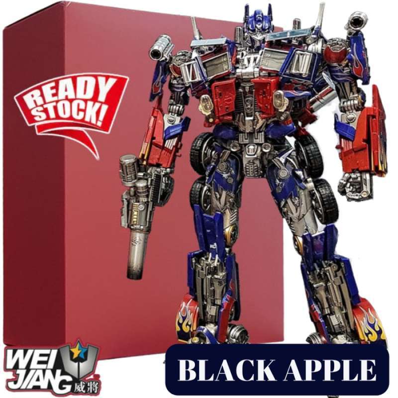 Jual Transformers Deformation Weijiang Black Apple Optimus Prime Mpm 04 ...