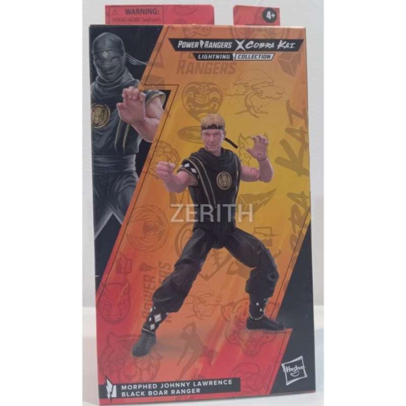 Jual Ready Power Rangers Lightning Cobra Kai Johnny Lawrence Black Roar ...