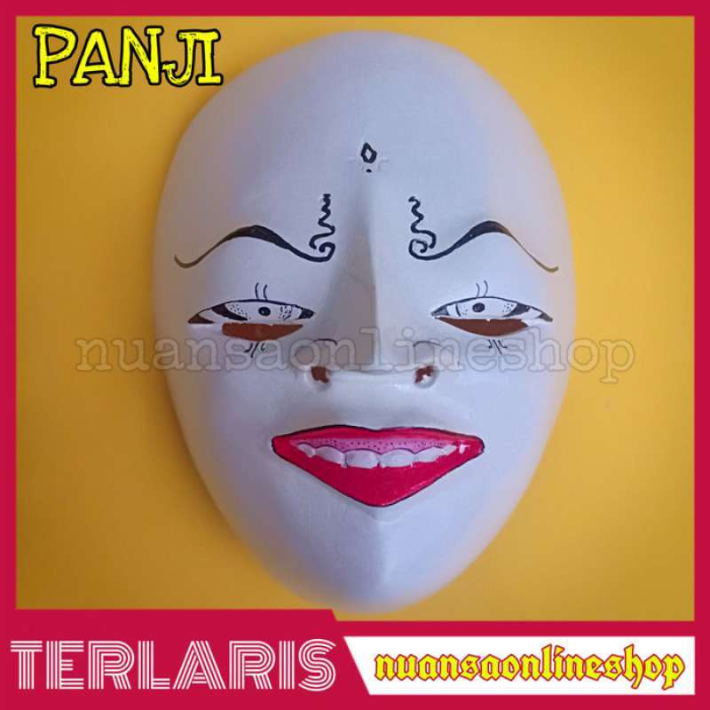 Jual Topeng Tari Cirebon Kelana Tumenggung Panji Rumyang Samba - Kelana ...