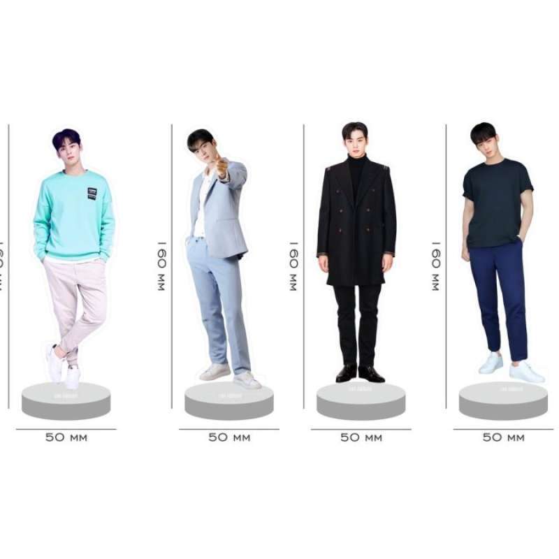 Jual (gass) Standing Figure Cha Eun Woo Eunwoo Astro Standee Acrylic ...