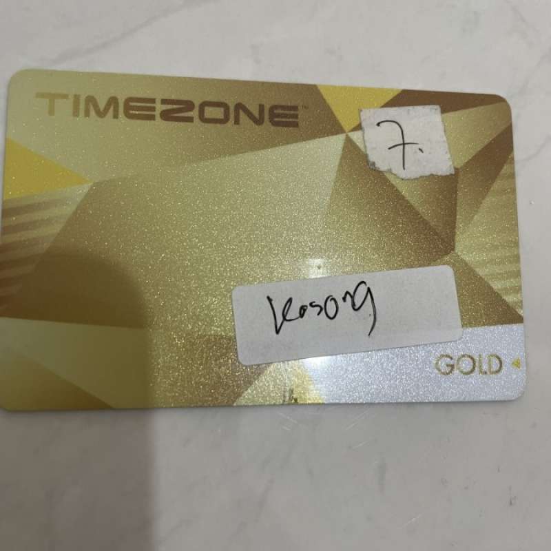 Jual Kartu Timezone Gold Kosongan Di Seller Velvet Store - Cengkareng ...