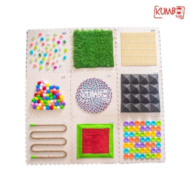 Jual Mainan Edukasi Anak Paket Sensory Path Mat Evamat Di Seller Sweet ...