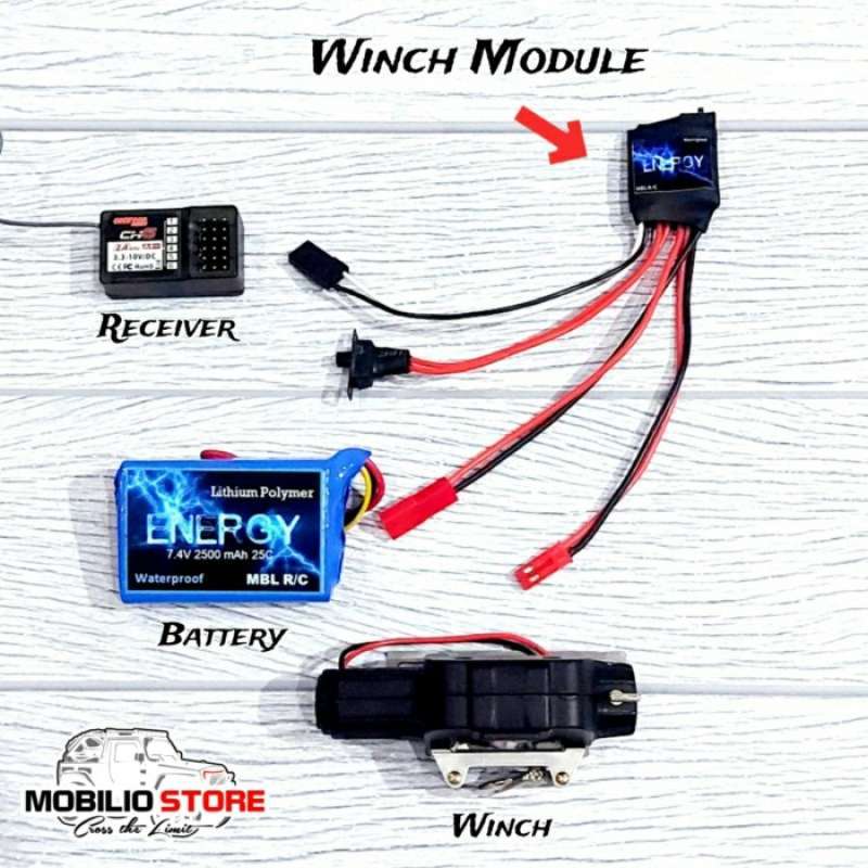 Jual Active Winch Module Speed Controller Rc Adventure Modul Kontrol ...
