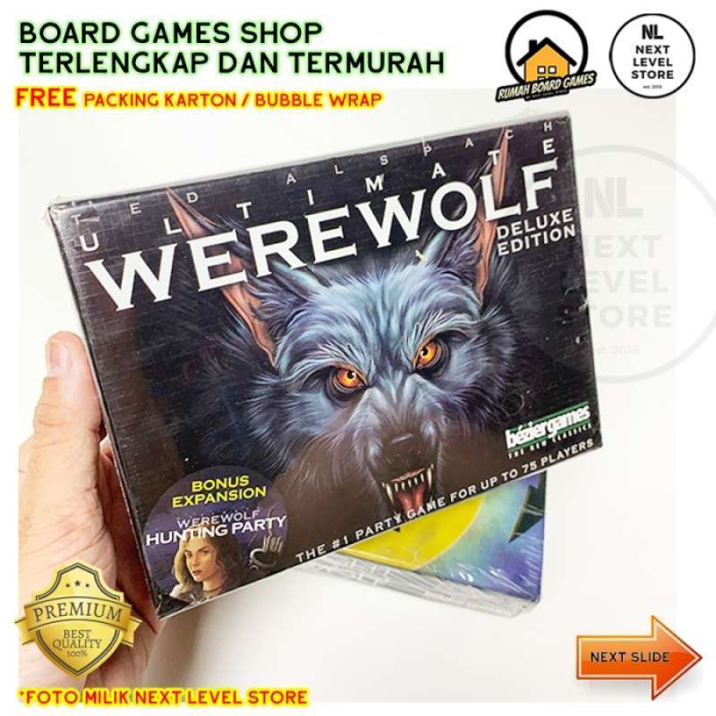 Jual Ultimate Werewolf Deluxe Edition Board Game Di Seller Sunshop ...