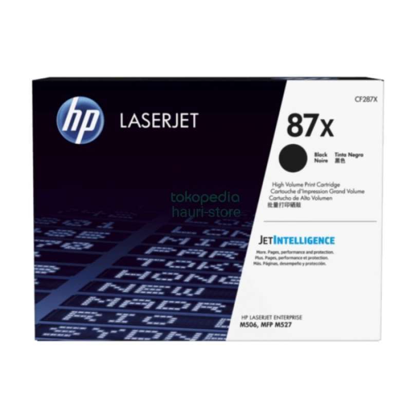 Promo 100% Produk Ori Toner Catridge Hp Laserjet 87x ( Cf287x ) Black ...