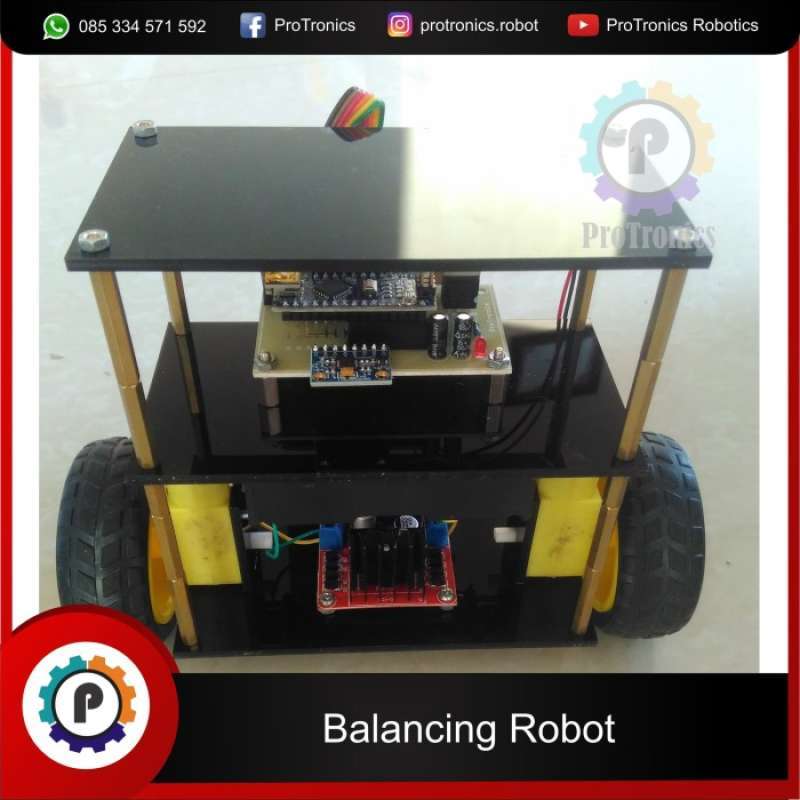 Jual Self Balancing Robot Segway Arduino Robot Keseimbangan Free