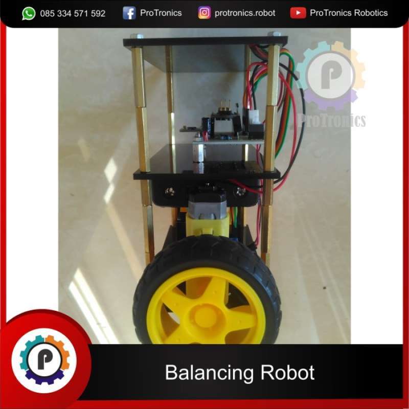 Jual Self Balancing Robot Segway Arduino Robot Keseimbangan Free