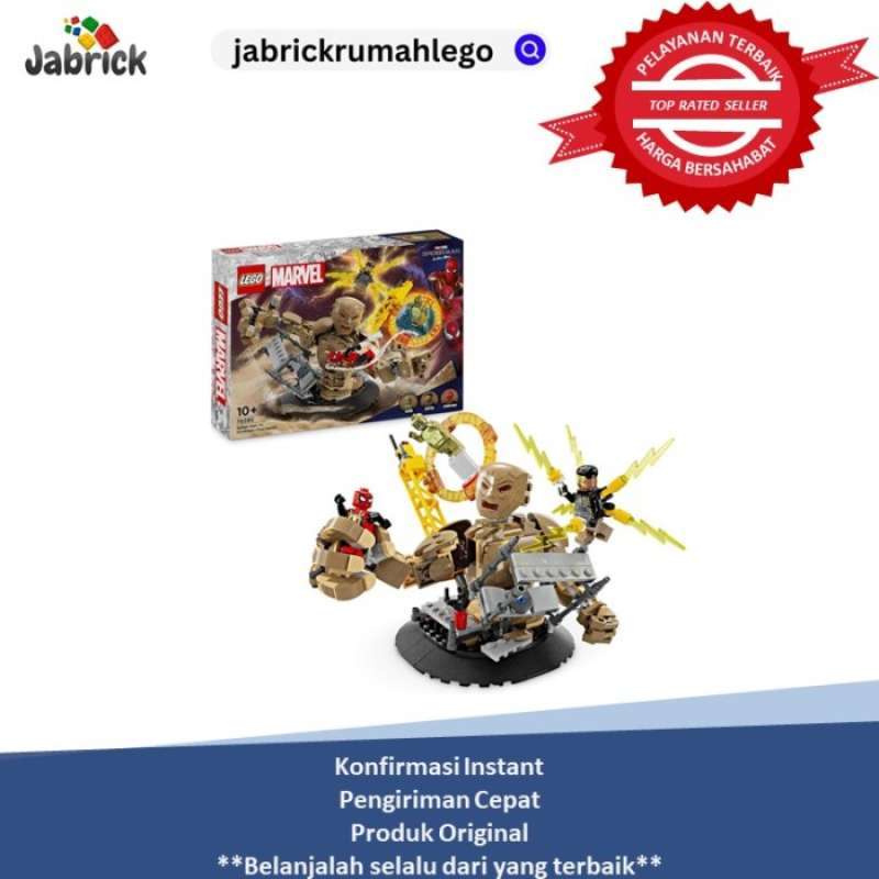 Jual Lego 76280 Marvel Spider-man Vs. Sandman: Final Battle Di Seller ...
