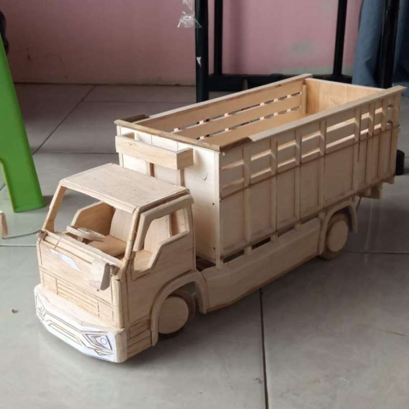 Jual Miniatur Truk Oleng Model Ragasa Mentahan Non Lampu Mbois Di ...