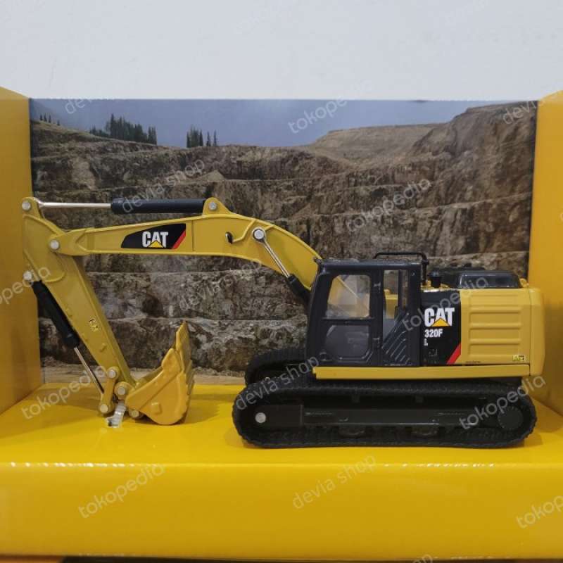 Jual Miniatur Diecast Alat Berat Cat 320f L Hidraul8x Excavator Di ...