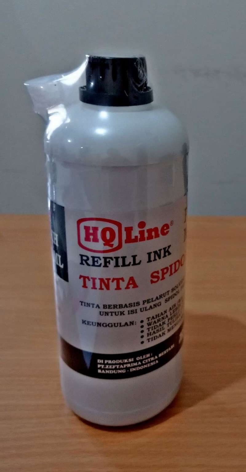 Jual Tinta Refill Spidol Permanen Hq Line Kemasan 1000 Ml Di Seller ...