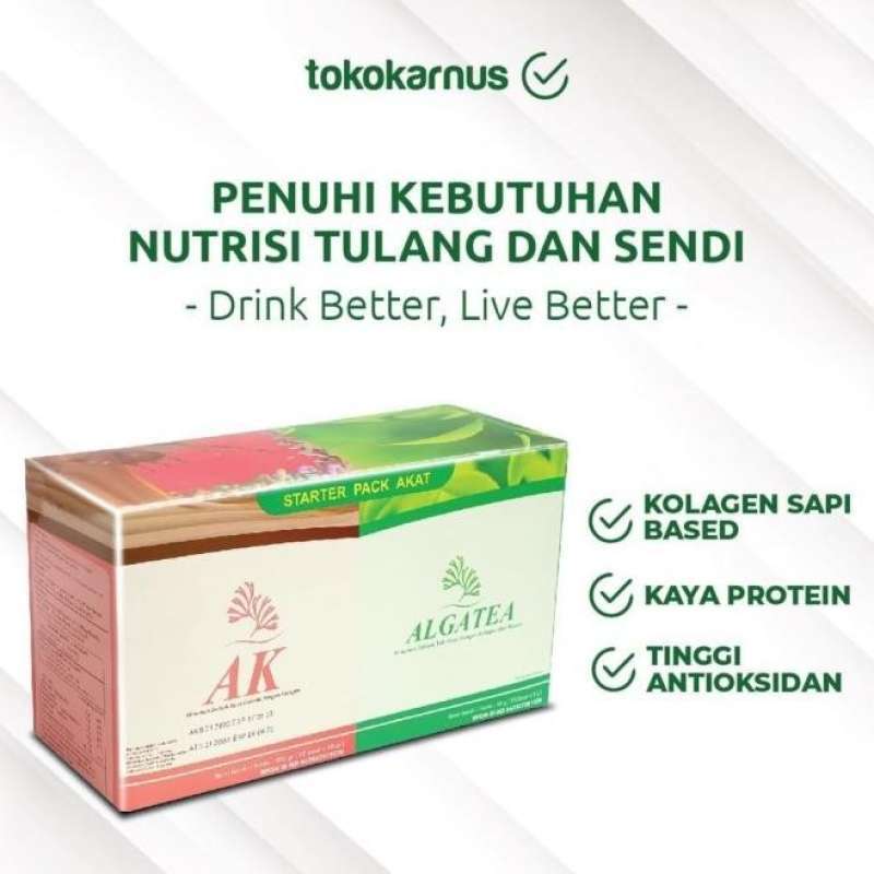 Jual St Akat Konsep Karnus. Starter Pack Akat Alga Kirei Algatea Di ...