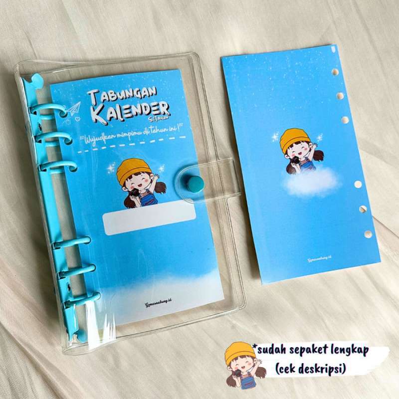 Jual Paket Binder Nabung Kalender Satu Tahun Set Lengkap ...