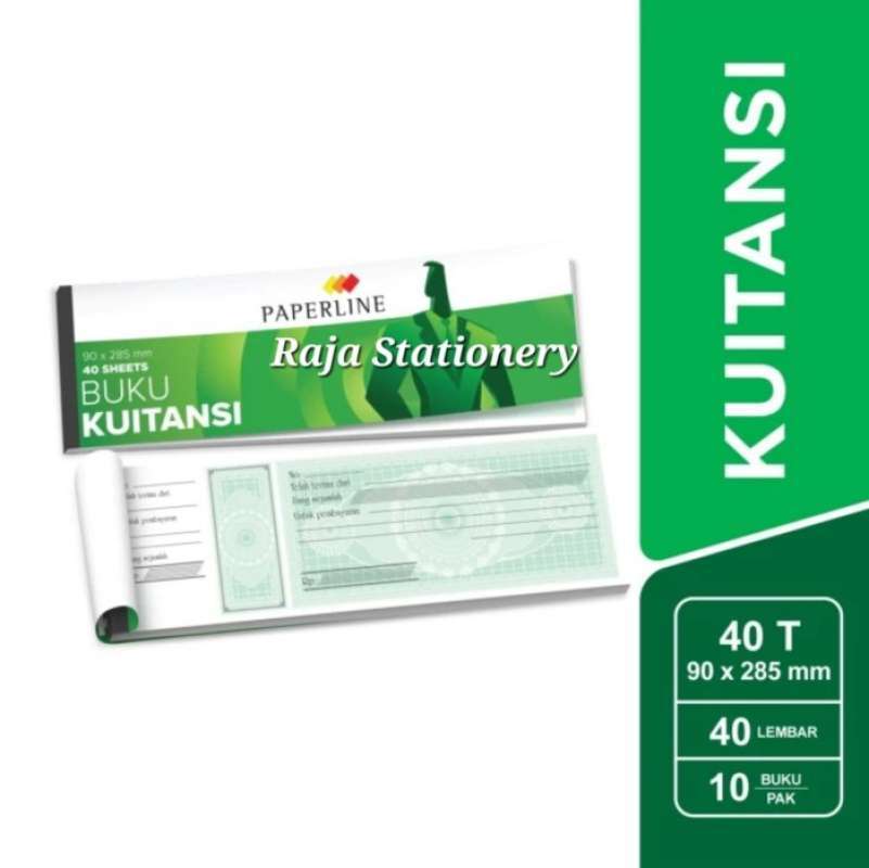 Jual Kwitansi Paperline Kuitansi Kecil Sedang Besar Nota Sidu [10pcs ...