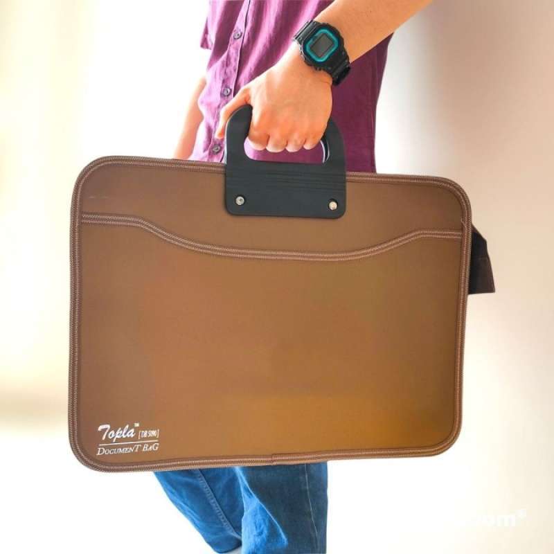 Jual Topla Map Tas Dokumen Bag Document Berkas Surat Sertifikat Kantor ...