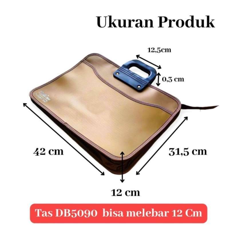 Jual Topla Map Tas Dokumen Bag Document Berkas Surat Sertifikat Kantor ...