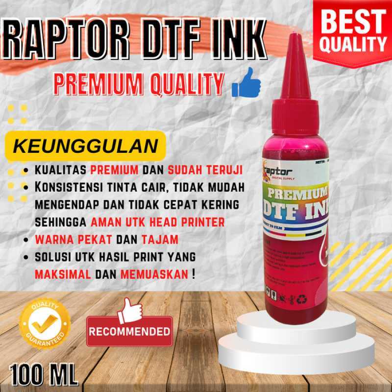 Jual Tinta Dtf Cmyk Premium Quality 100 Ml Sablon Dtf - Black Di Seller Sunshop - Cengkareng ...