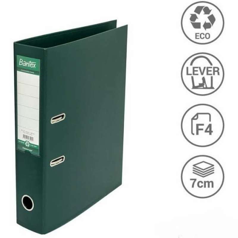 Jual Odner Bantex 1465 Folio Green ( Hijau ) Di Seller Velvet Store ...
