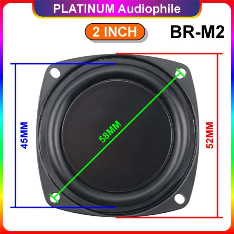 Jual Passive Bass Radiator 2 Inch 3 Inch 4 Inch Membran Woofer ...