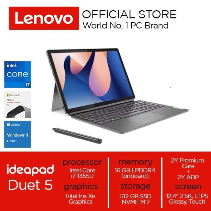 Jual Lenovo Ideapad Duet Iru Core I U Gb Gb W Ohs Di Seller Flixx Id Official