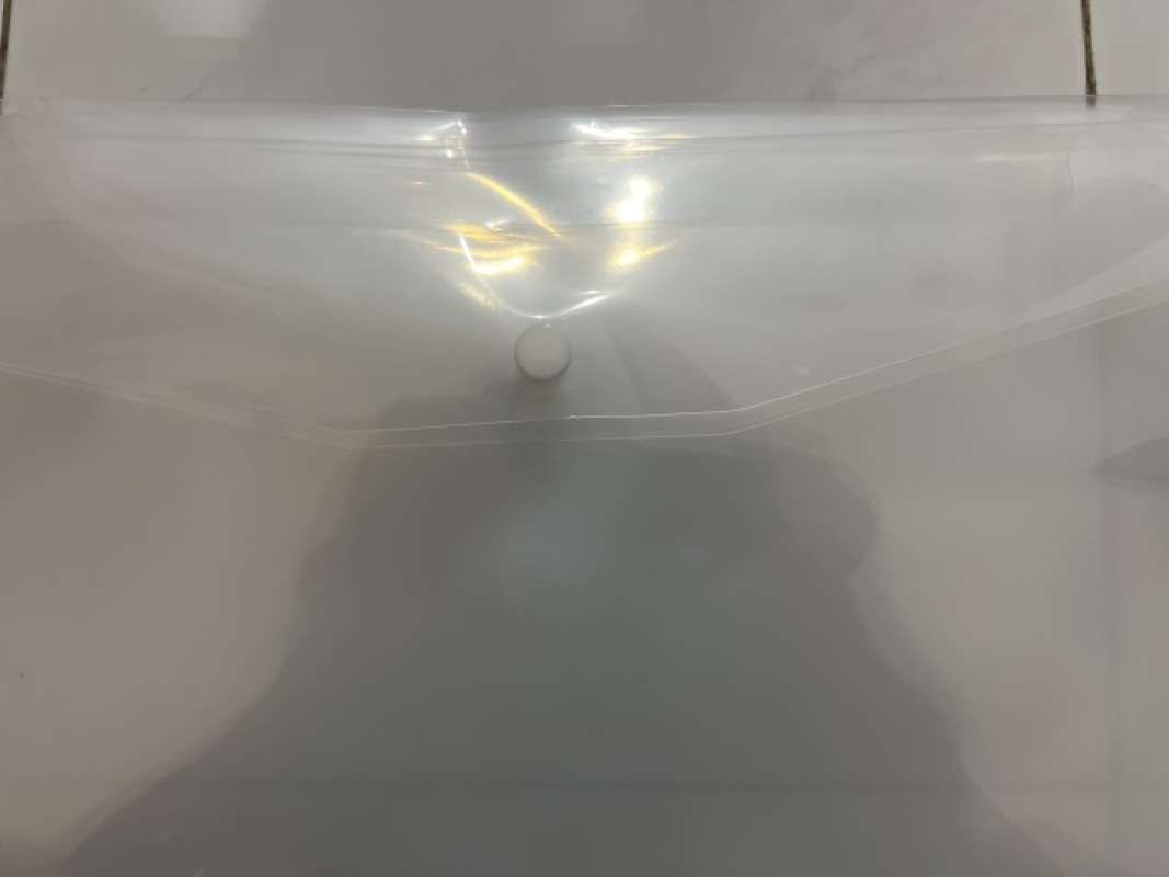 Jual Map Plastik Kancing Bening Folio Daiichi Smart Pocket 1 Pak Isi 12 ...