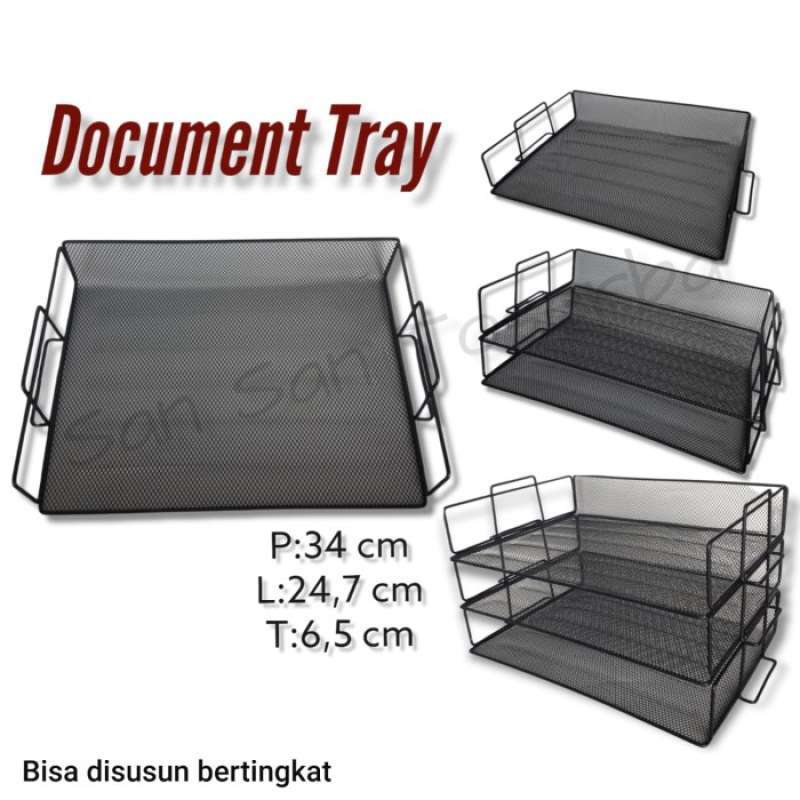 Jual [sst] Document Tray 1 Tingkat/tempat File/letter Tray 1/tempat ...