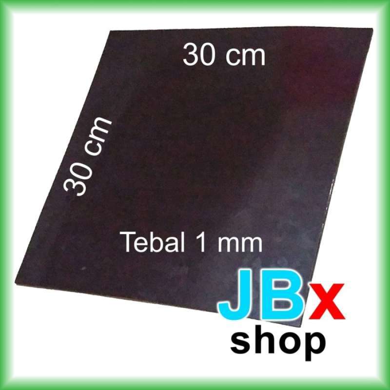 Jual Rubber Magnet Sheet Lembaran Hitam Tebal 1mm X 30cm X 30cm Di ...
