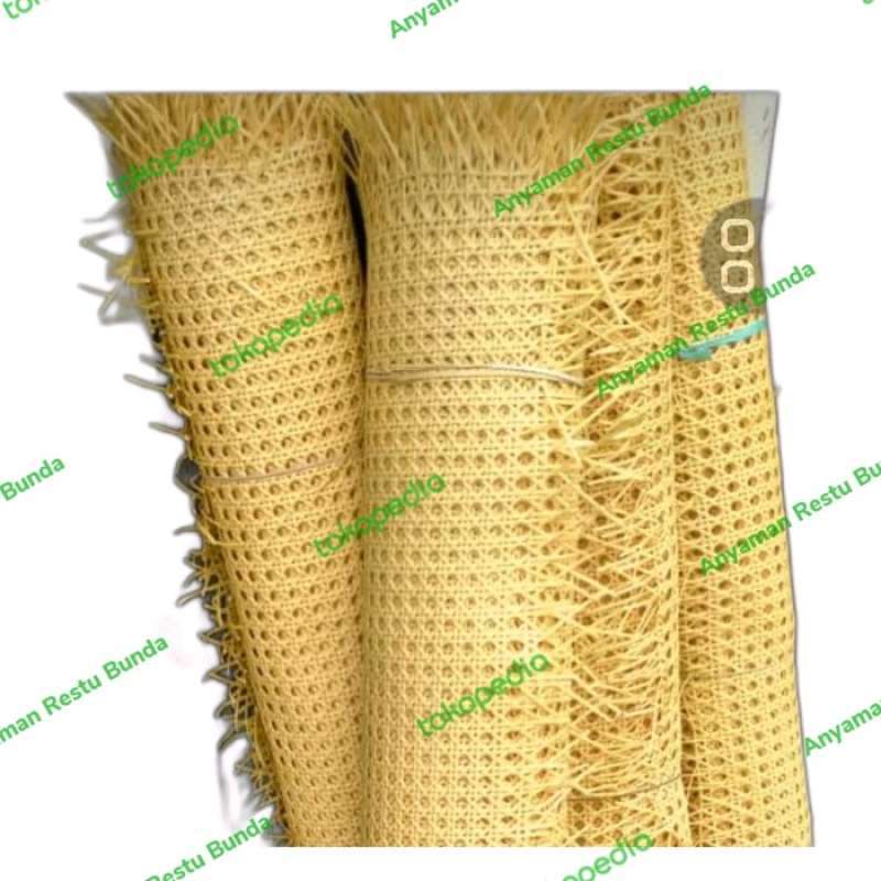 Jual Anyaman Rotan Sintetis Lembaran / Mata Ayam / Kembang Tanjung 50* ...