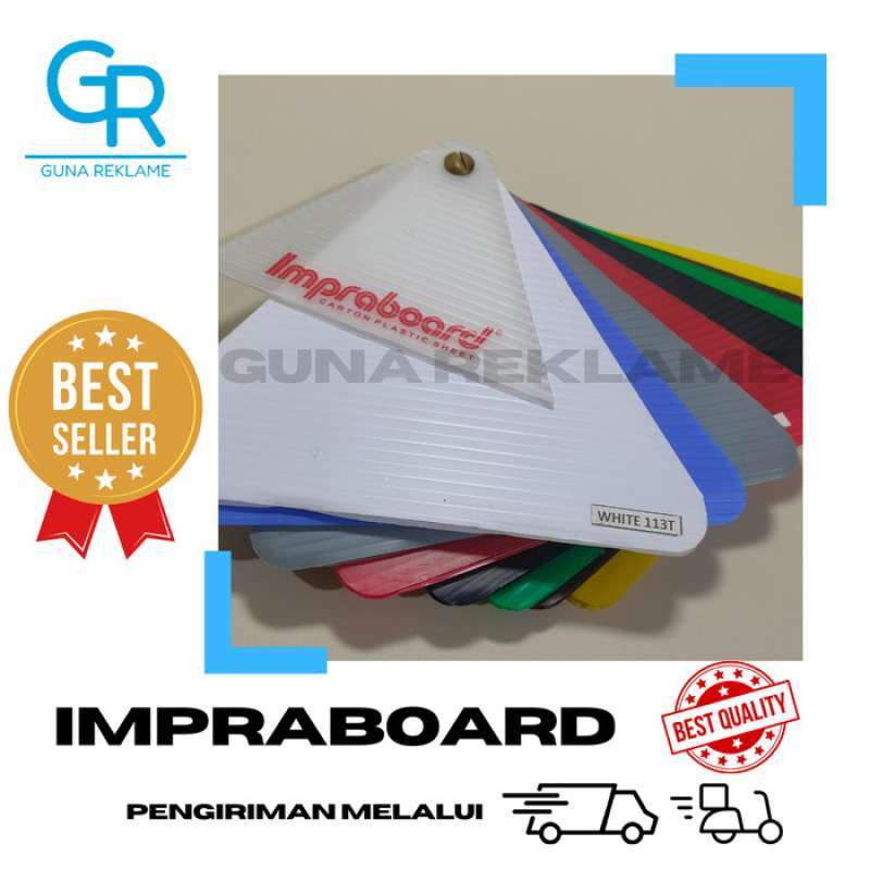 Jual Impraboard 2 Mm / Corrugated Board / Karton Plastik Pp Infraboard ...