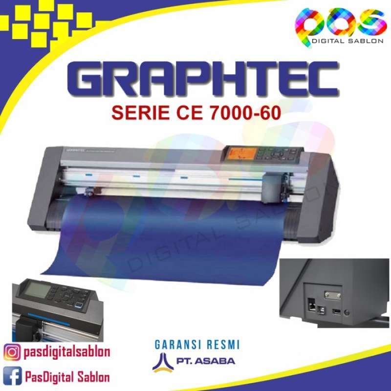 Jual Mesin Cutting Sticker Graphtec Ce7000-60 (60cm/28inch) Made In ...