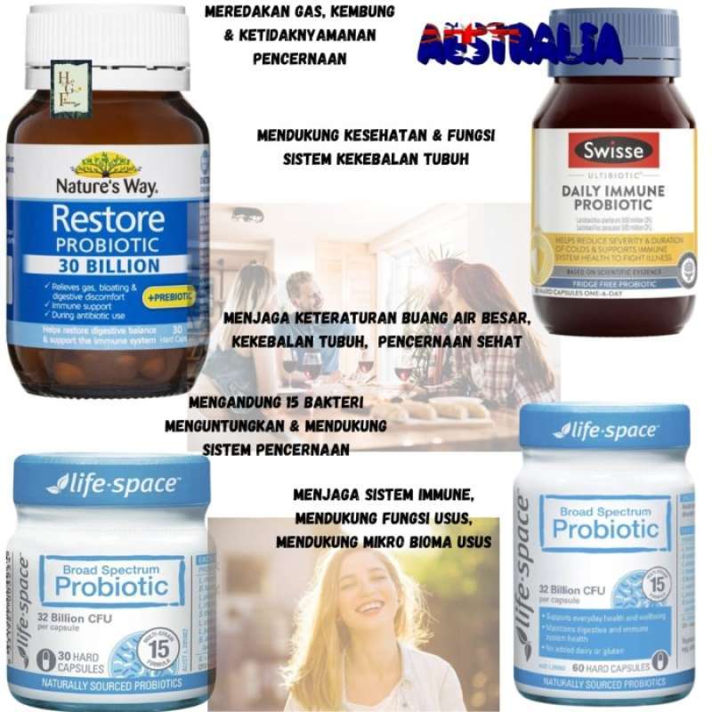 Jual Life Space Broad Spectrum Probiotic Probiotik Australia Di Seller ...