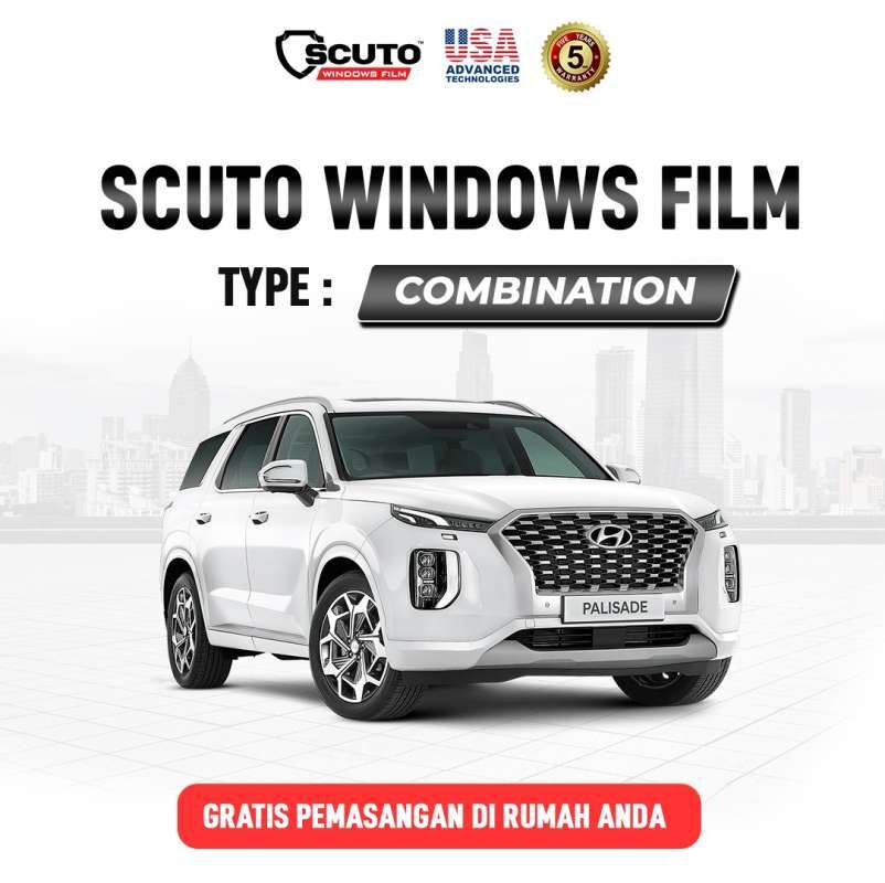 Promo Scuto Windows Film Combination Kaca Film Kombinasi - Medium Car ...