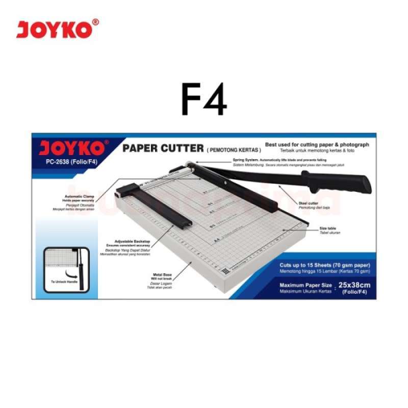 Jual Paper Cutter Joyko F4 Pc 2638 Alat Pemotong Potong Kertas Folio Di ...