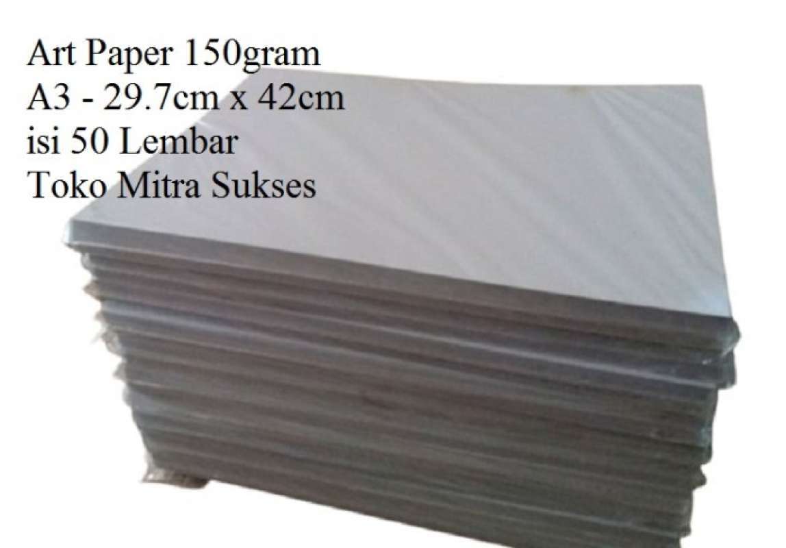 Jual Kertas Art Paper 150gram A3 - 29.7cm X 42cm Isi 50 Lembar Di Seller Sunshop - Cengkareng ...