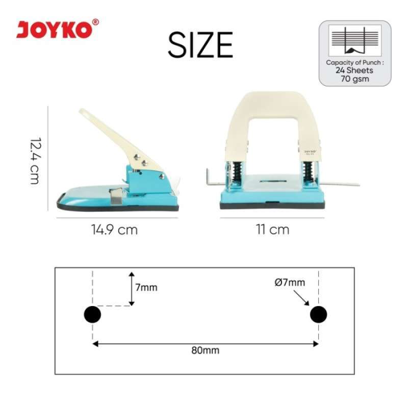 Jual Joyko Hole Punch Heavy Duty Big / Pembolong Kertas Besar Joyko No ...