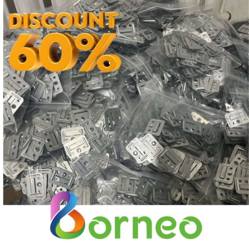 Jual Klip Wpc / Clip Wallpanel / Bahan Stainless Tebal Di Seller ...