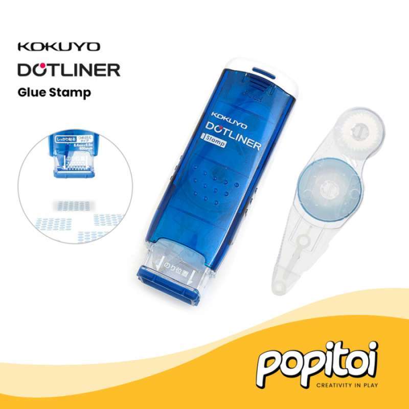 Jual Kokuyo Dotliner Glue Stamp Lem Stempel Double Tape Dobel Isolasi ...