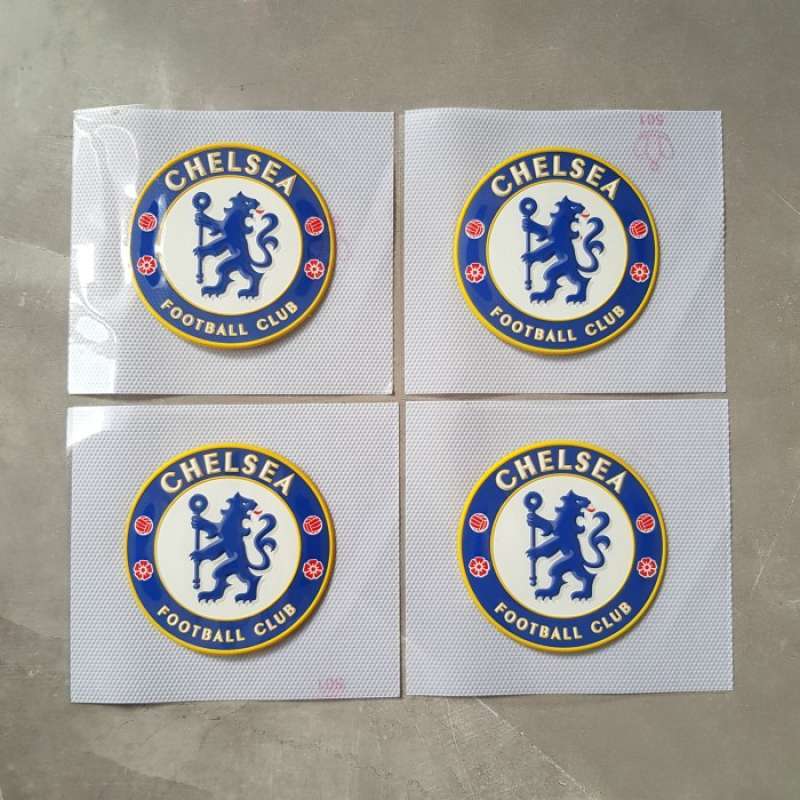 Jual Chelsea Fc Iron Patch Emblem Heat Transfer Press Logo Asli ...