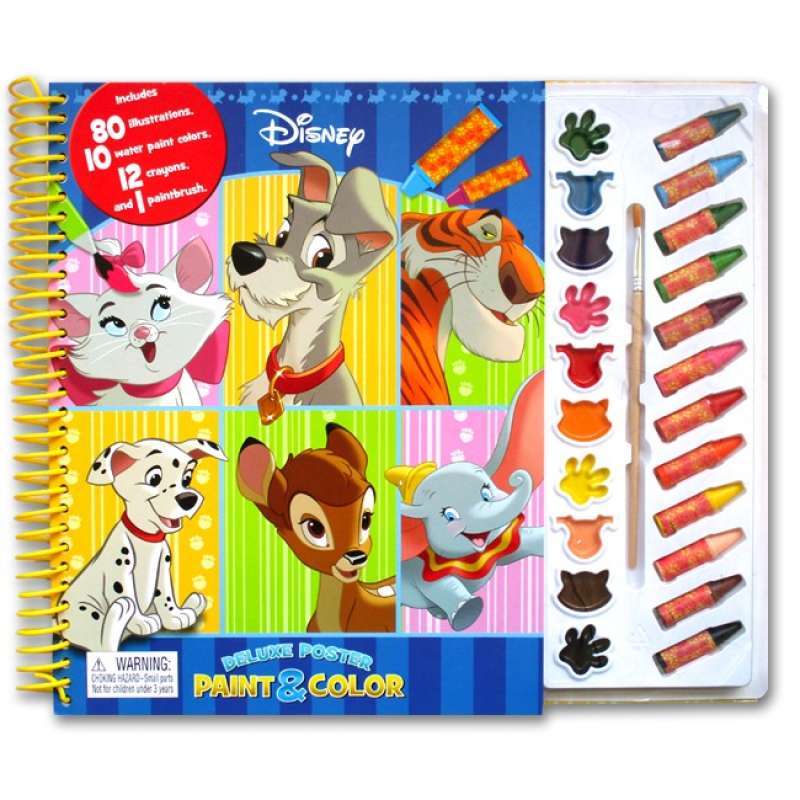 Jual Disney Classic Deluxe Poster Paint & Color Book Di Seller Regstore ...