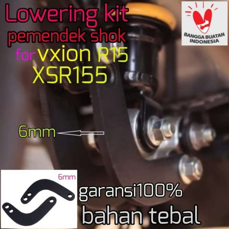 Promo Lowering Kit Pemendek Shok Vxion,r15,r15v3,xsr155,xabre Diskon 26 ...