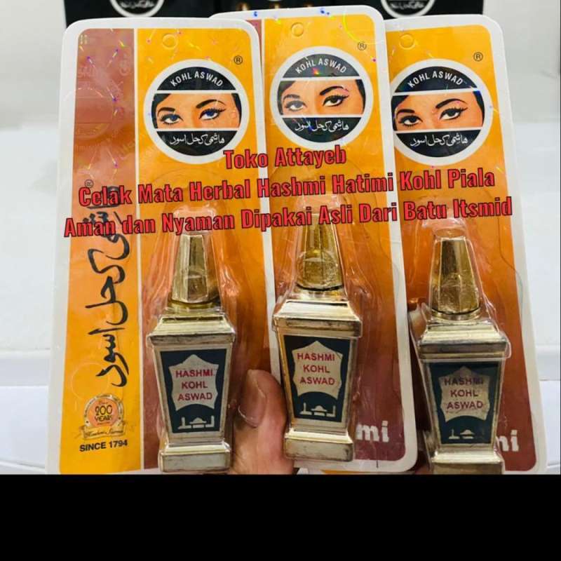 Jual Celak Sipat Piala Khojati Delux Surma With Almond Oil + Celak ...