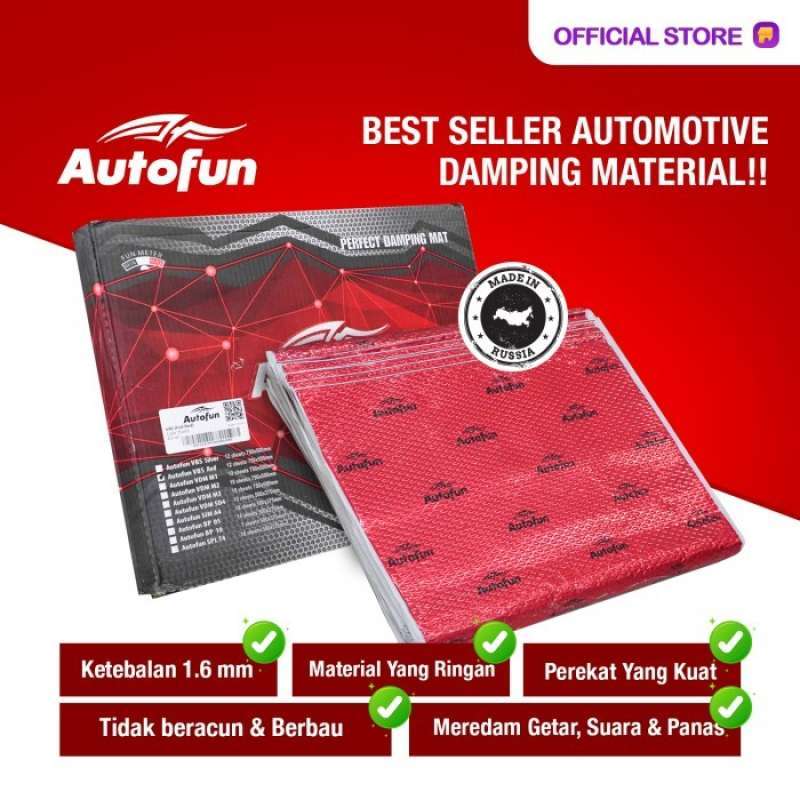 Jual Peredam Getar / Suara / Panas Mobil - Autofun Made In Russia- 1 Lembar Di Seller Tombstone ...