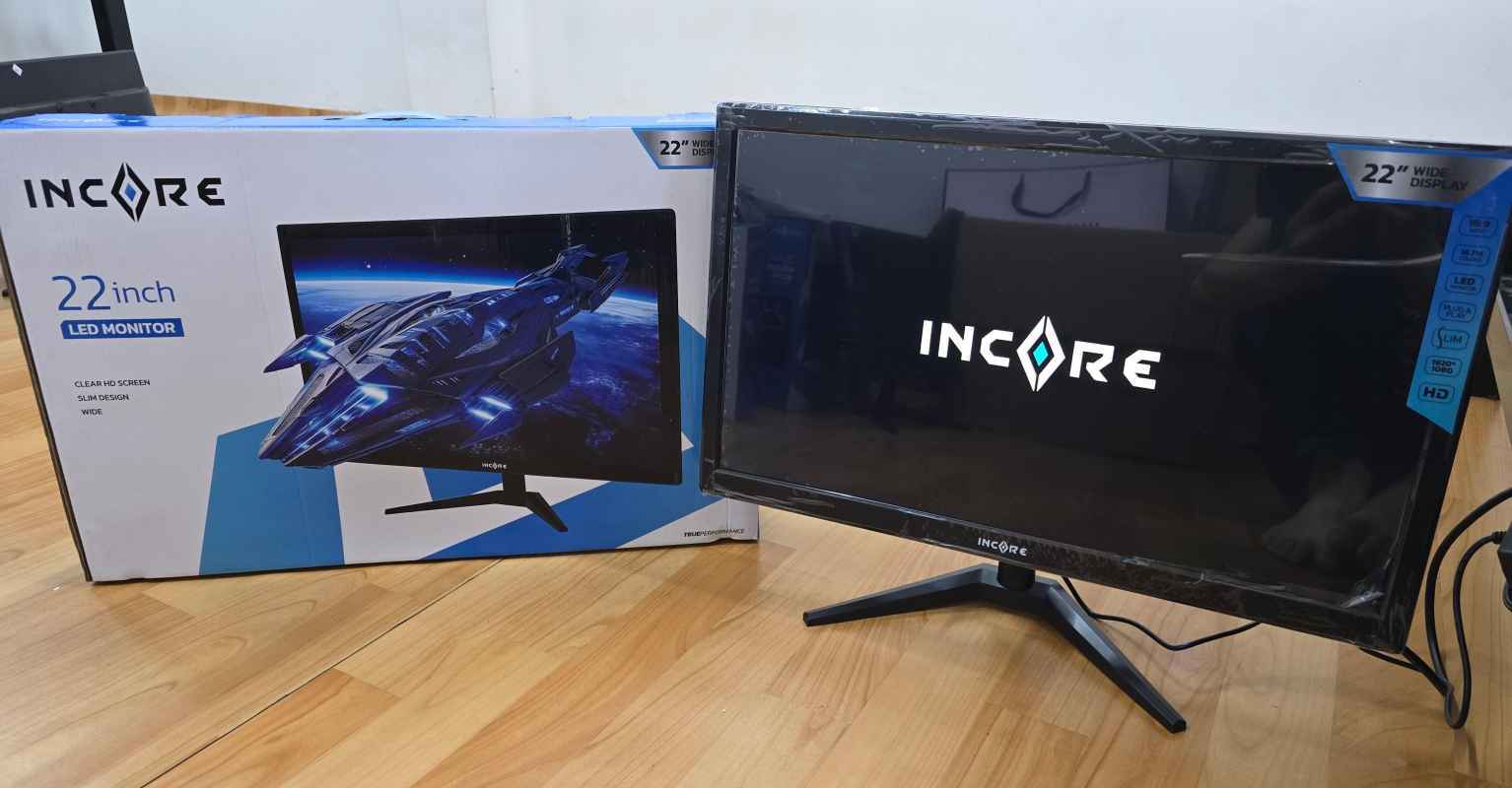 Jual Monitor Led Incore 22 Inci Widescreen VGA Hdmi Led Cctv - Led ...